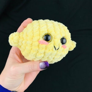 Leon the Lemon Crochet Pattern - Etsy