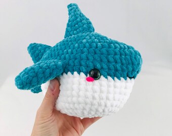 Lemon Shark Plushie - Etsy