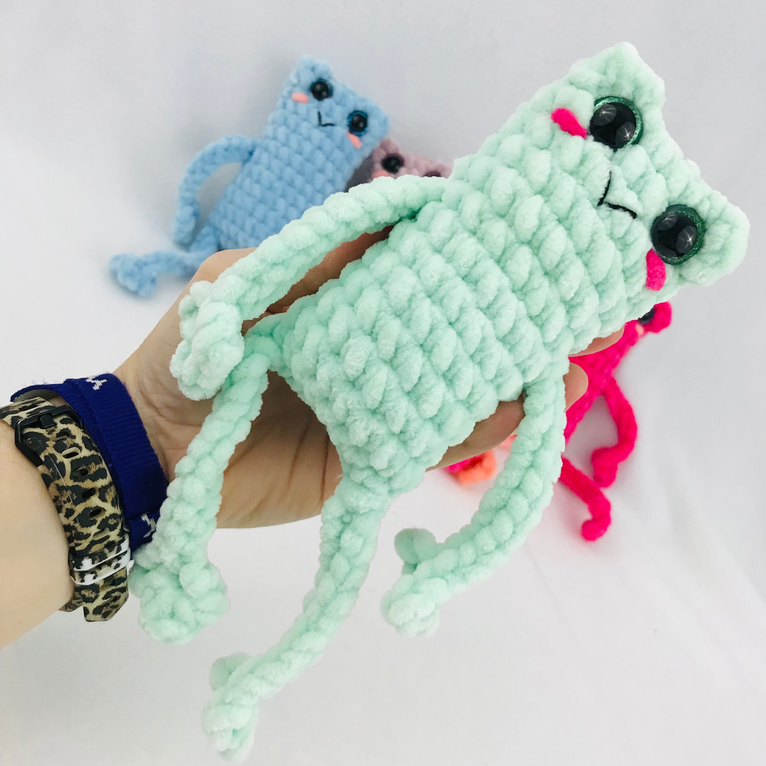 Ribbit Frog Froggie Long Legs Crochet Pattern - Etsy Canada