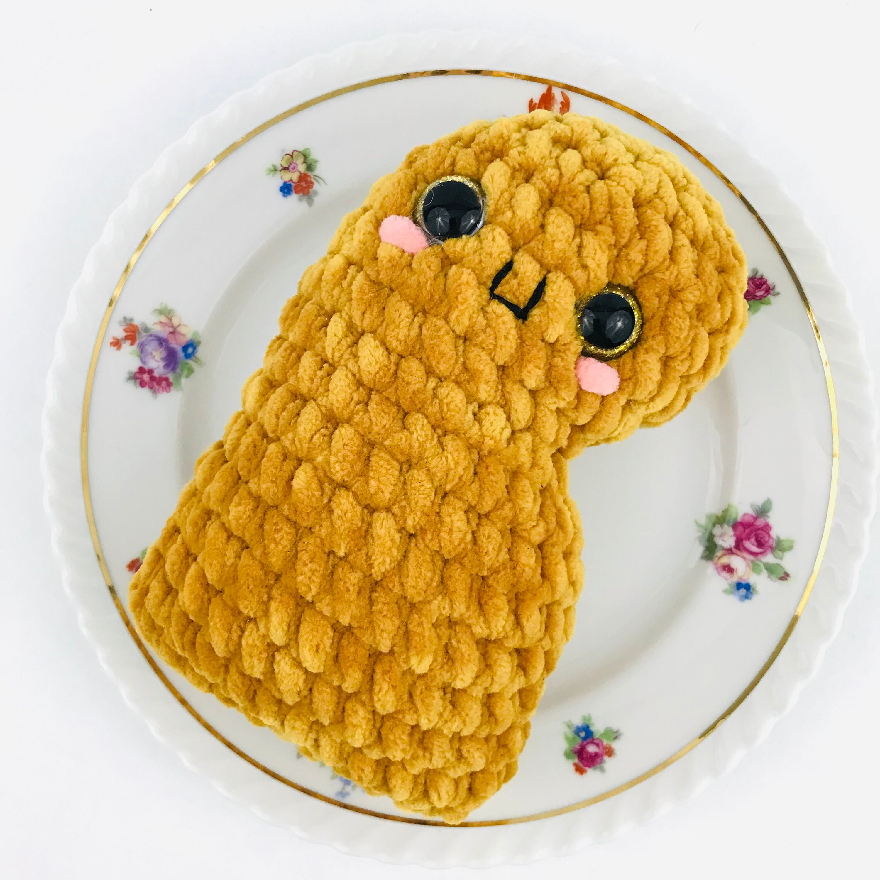 Chicken Nugget Crochet Pattern - Etsy