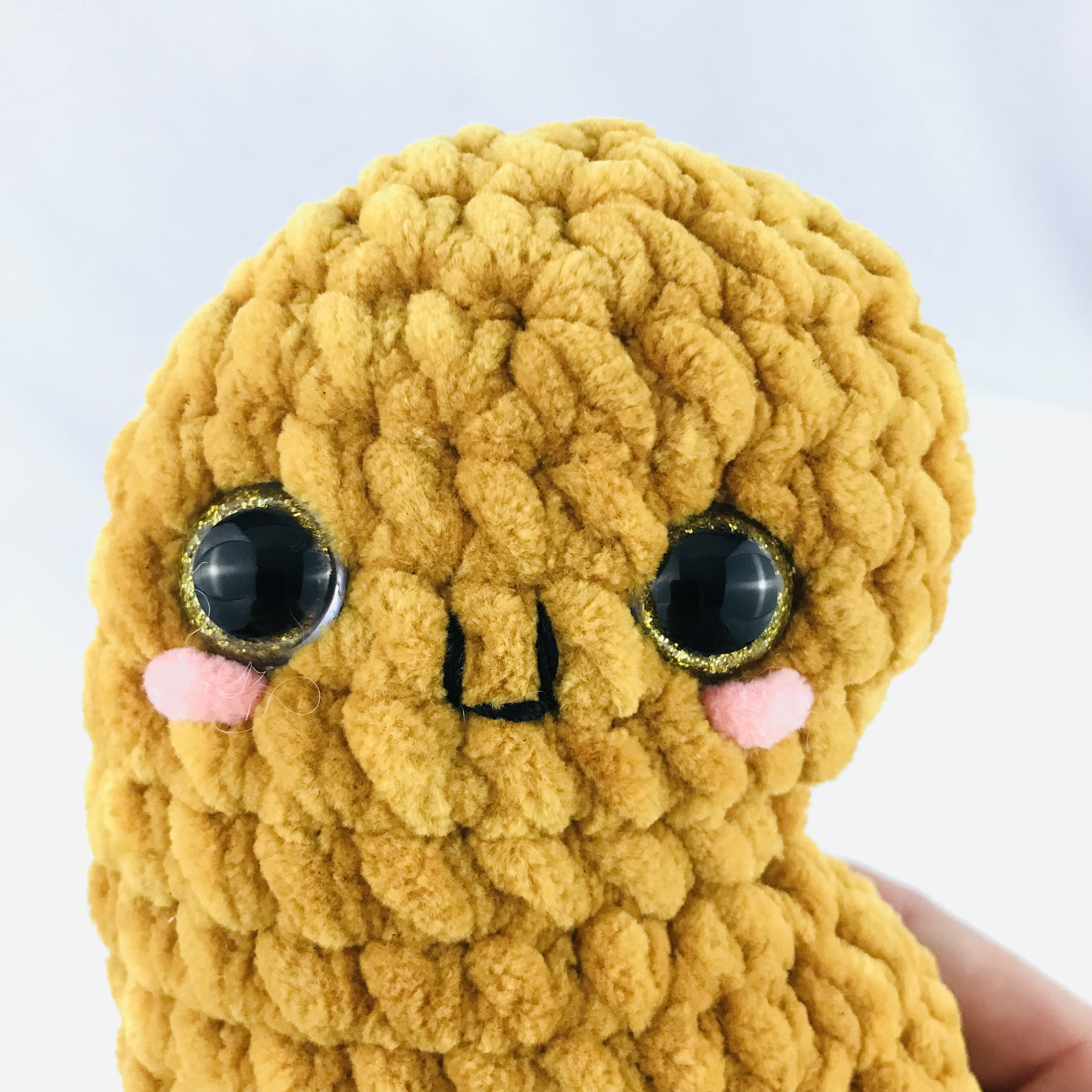 Chicken Nugget Crochet Pattern - Etsy