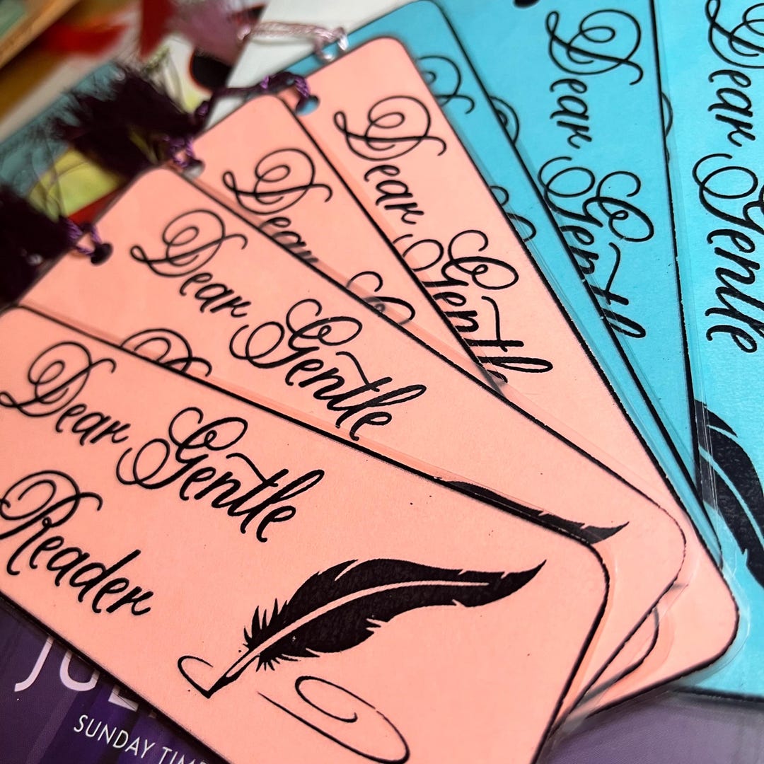 Bridgerton Dear Gentle Reader Bookmark - Etsy