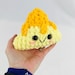 Cheese Dipped Nacho Chip Crochet Pattern - Etsy