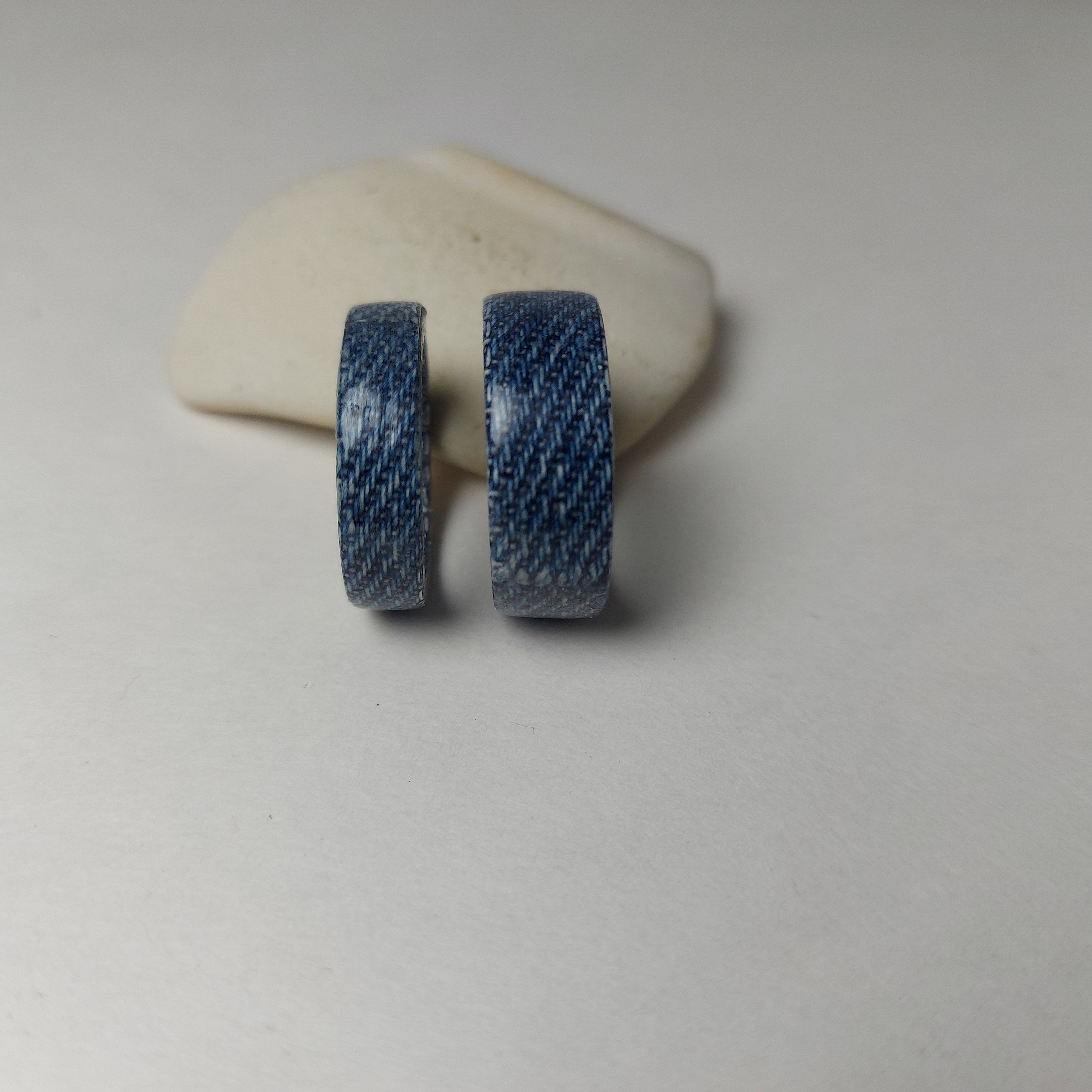 Resin Denim Ring - Etsy