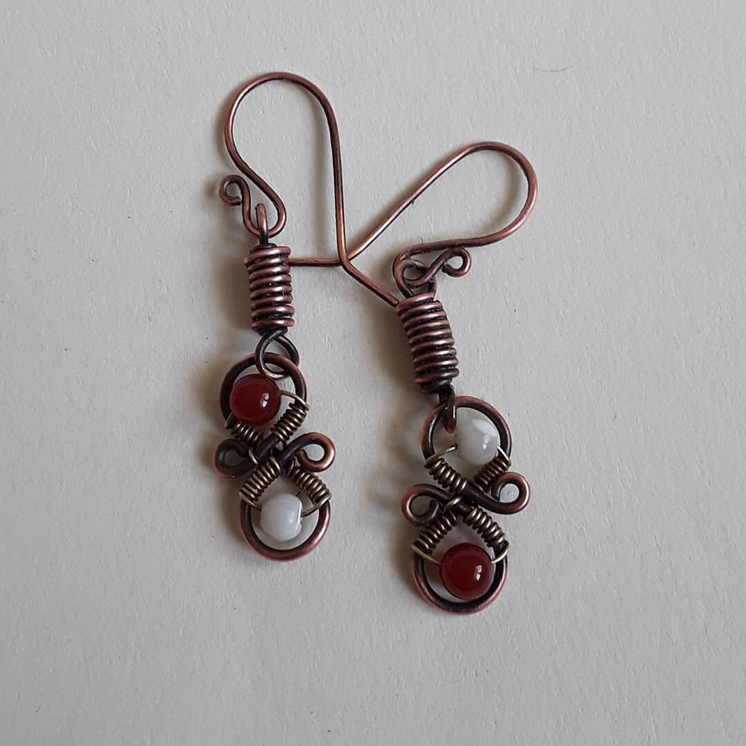 Figure Eight Earrings - Etsy