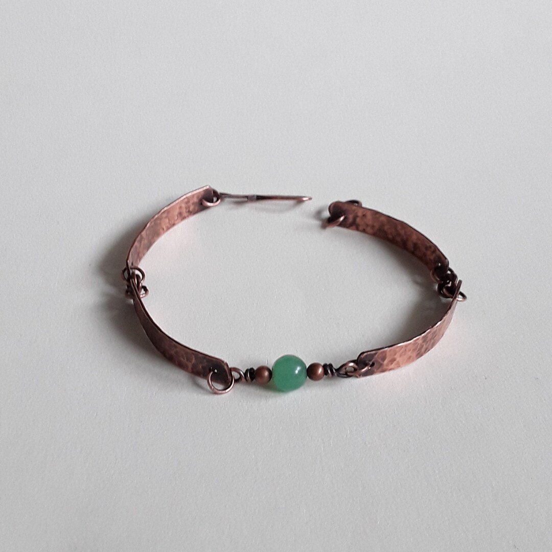 Copper Tab Bracelet - Etsy