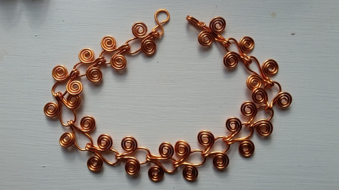 Coil Link Bracelet - Etsy