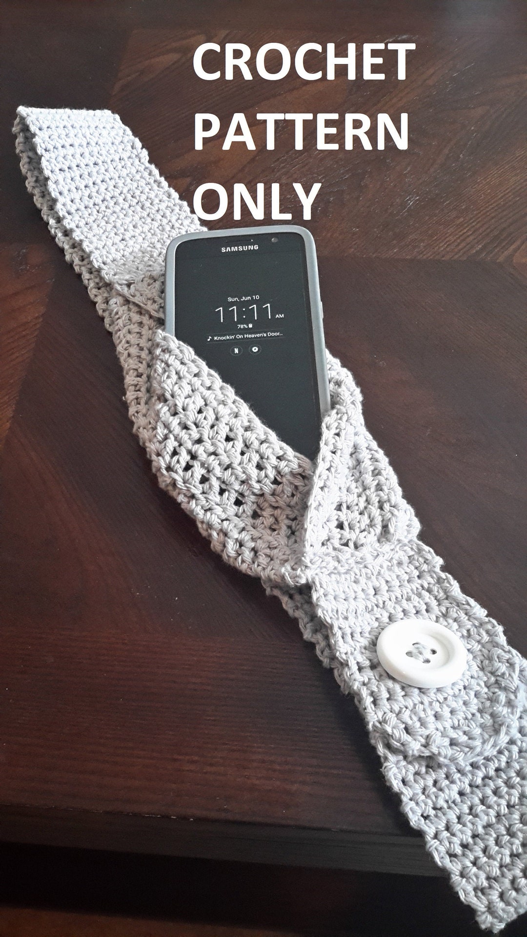 CROCHET PATTERN -- Cell Phone Belt - Etsy