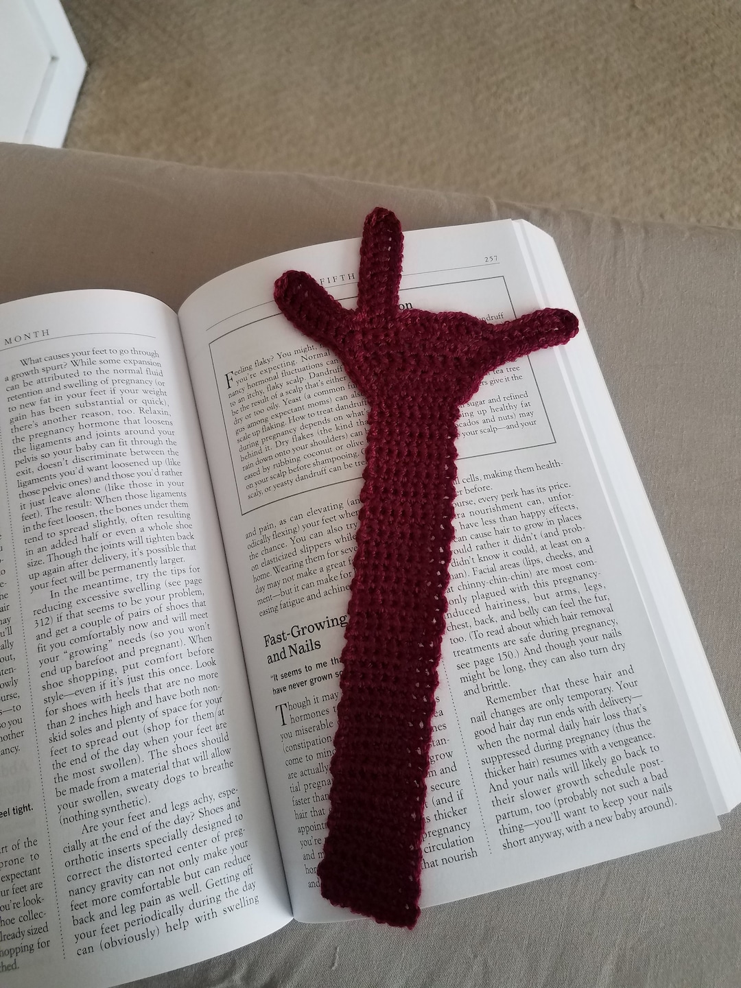 Crochet ASL Je t'aime signet - Etsy France