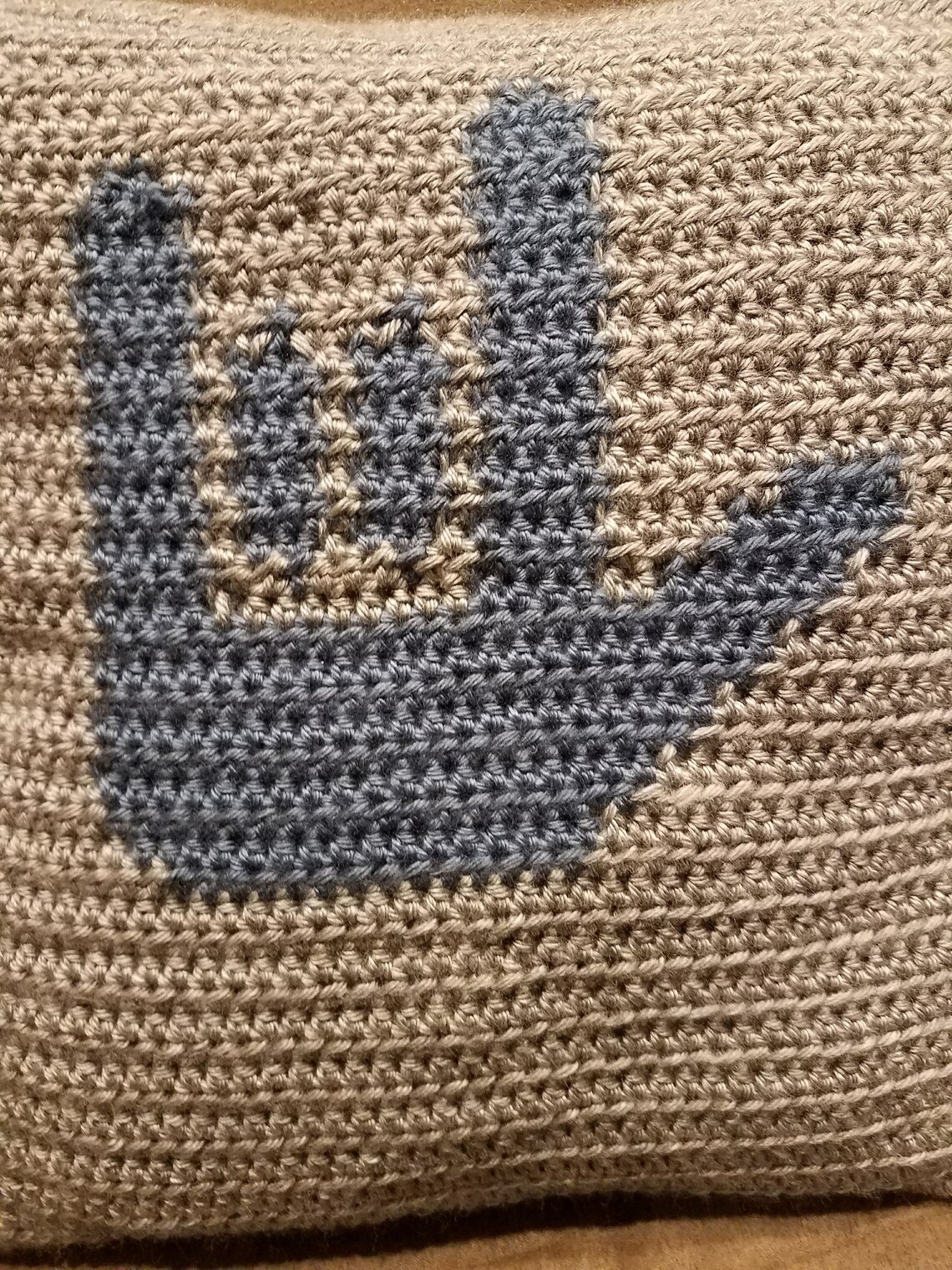 CROCHET PATTERN -- Crochet ASL "i Love You" Pillow Cover - Etsy