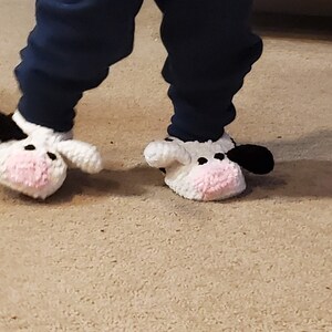 CROCHET PATTERN -- Cow Slippers - Etsy