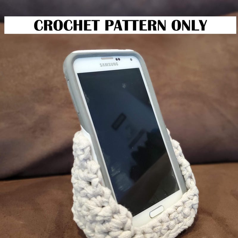 Crochet Phone Stand - Etsy UK