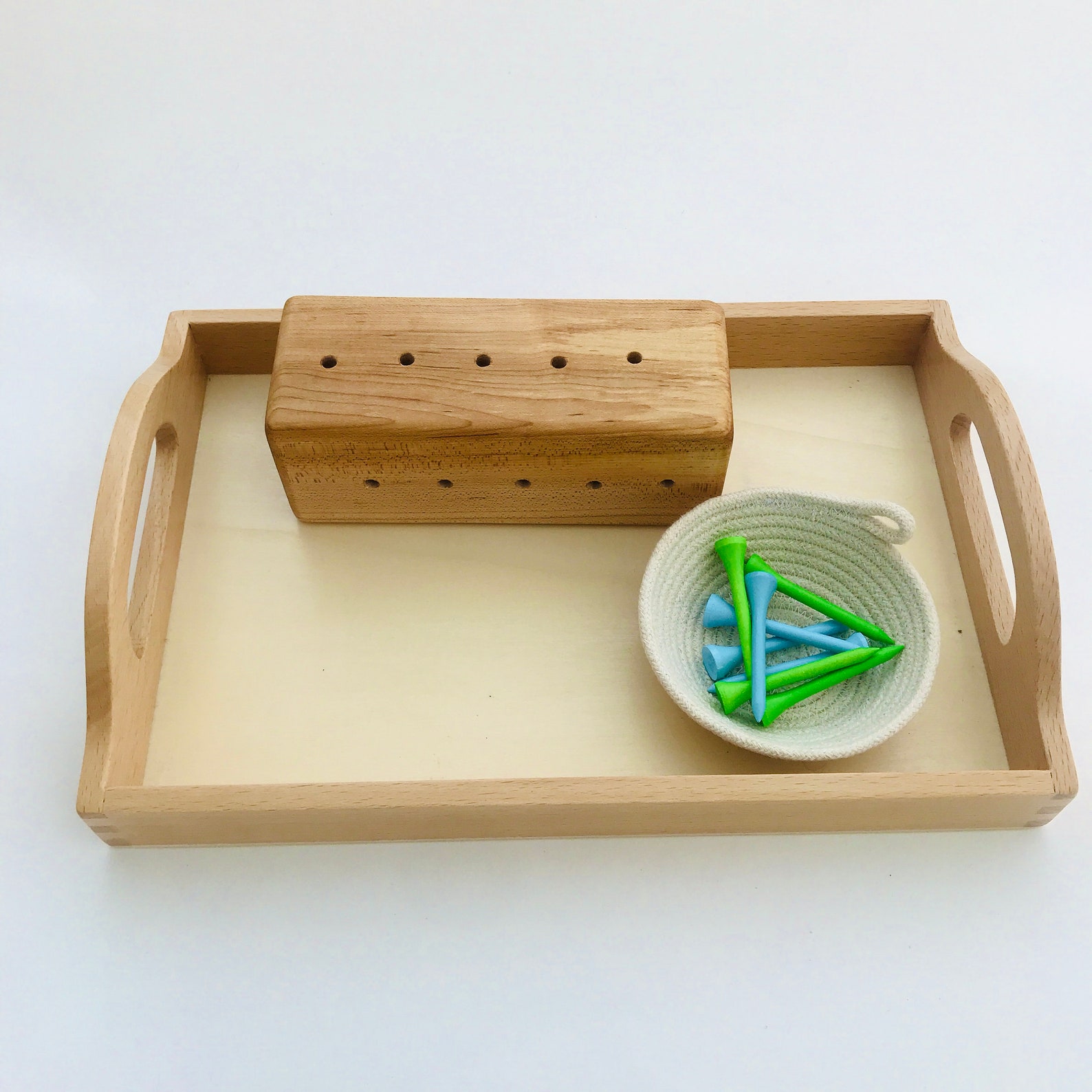 Mini Block-of-holes Activity - Etsy