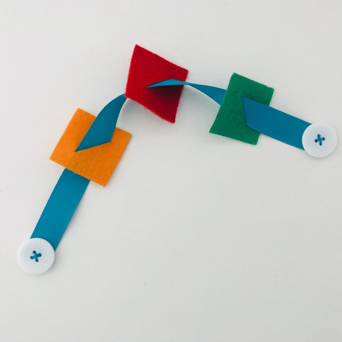 Montessori Inspired Buttoning activity | Etsy