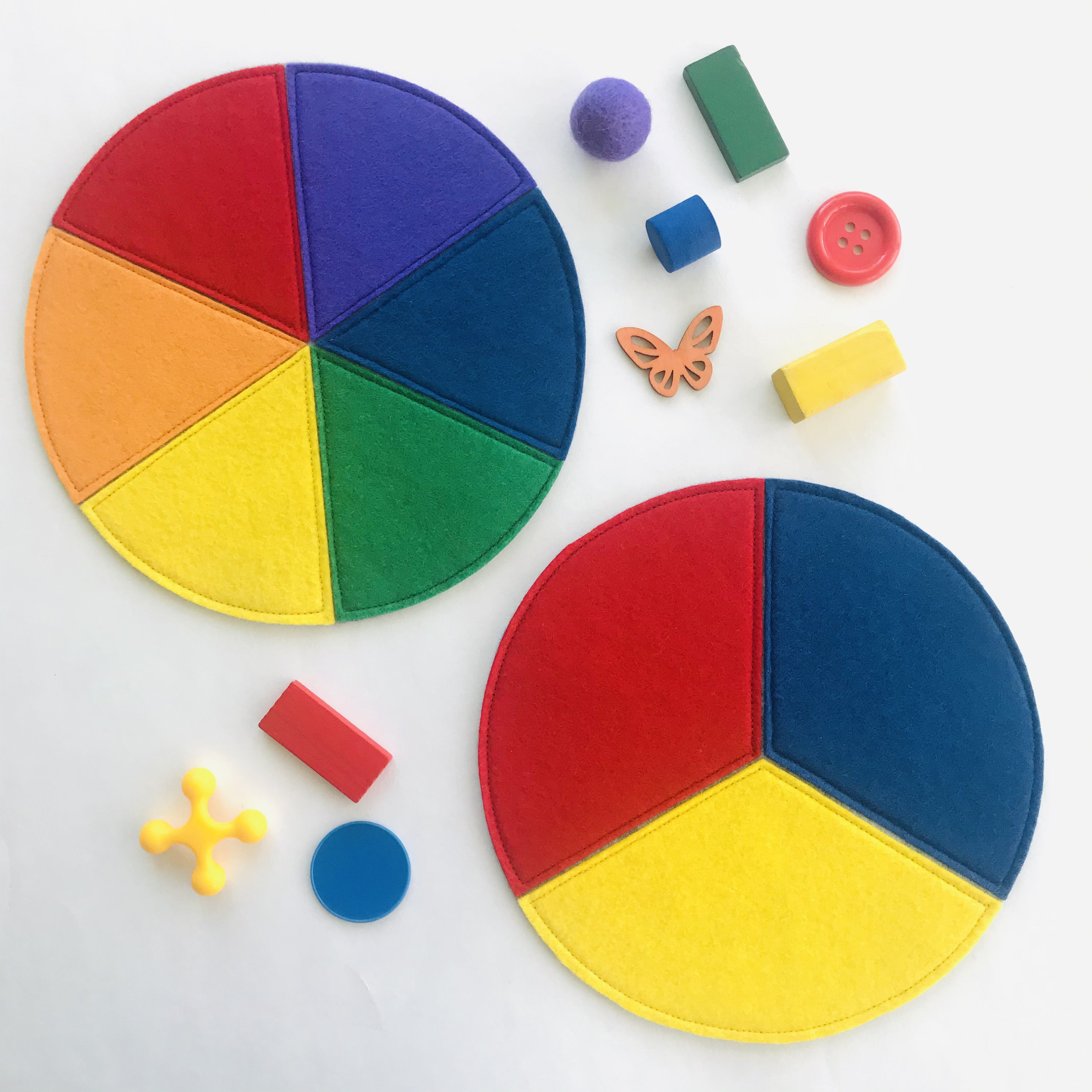 Felt Color Wheels - Etsy