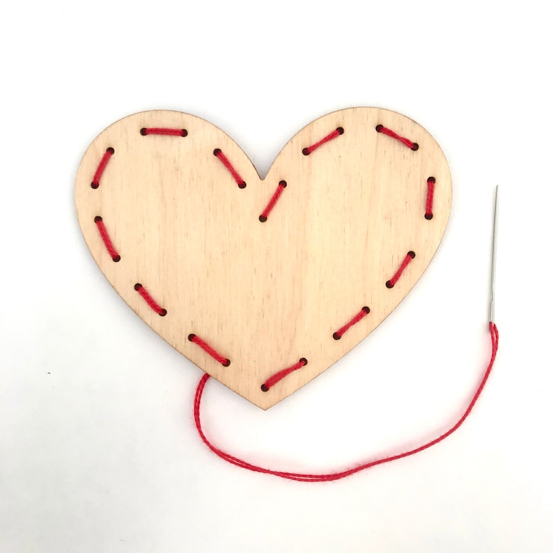 BEGINNER SEWING SERIES: Heart Sewing Kit - Etsy