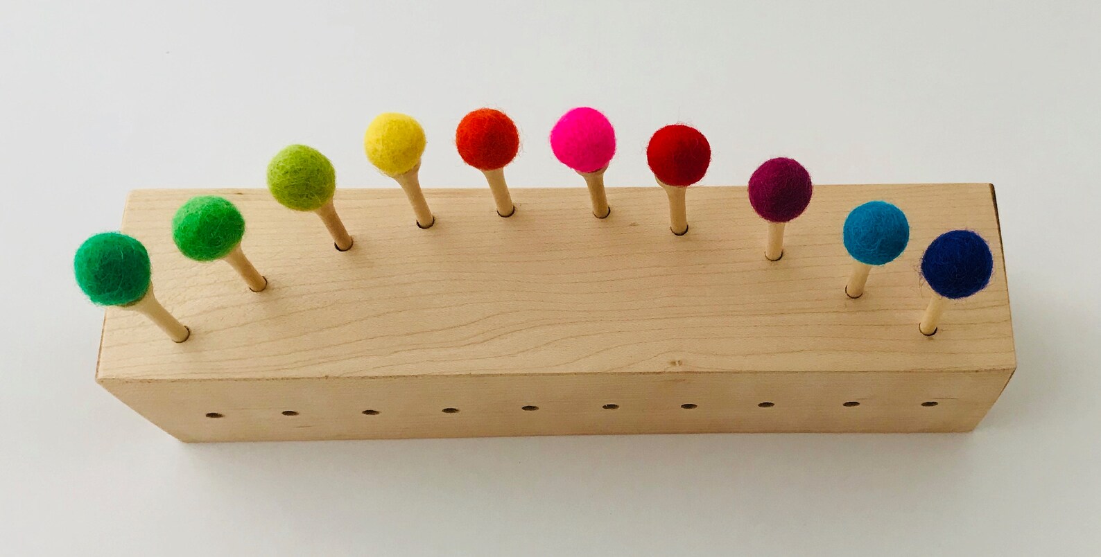Block of Holes Fine Motor Activity - Etsy