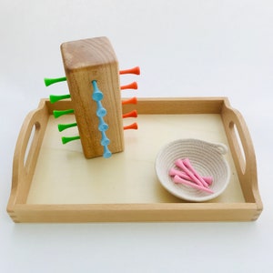 Mini Block-of-holes Activity - Etsy
