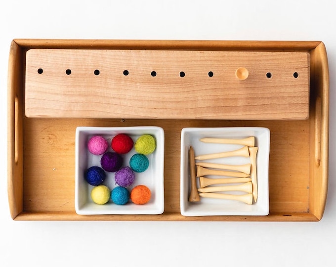 Block of Holes Fine Motor Activity - Etsy