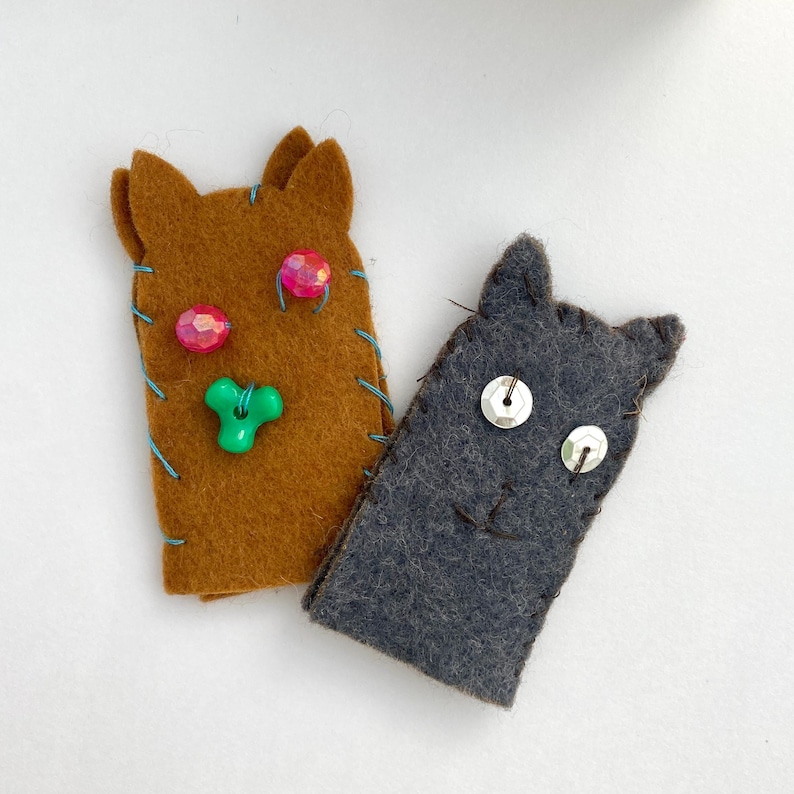 INTERMEDIATE SEWING SERIES: Sewing Finger Puppets - Etsy