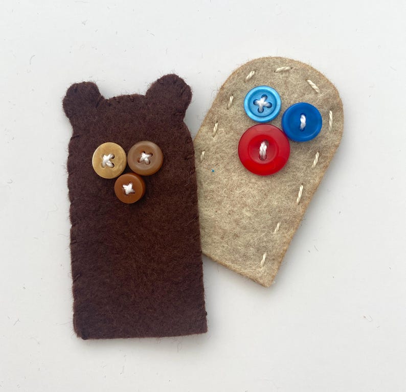 INTERMEDIATE SEWING SERIES: Sewing Finger Puppets - Etsy