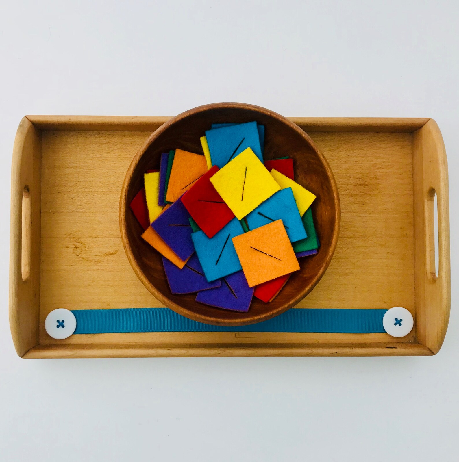 Montessori Inspired Buttoning Activity - Etsy