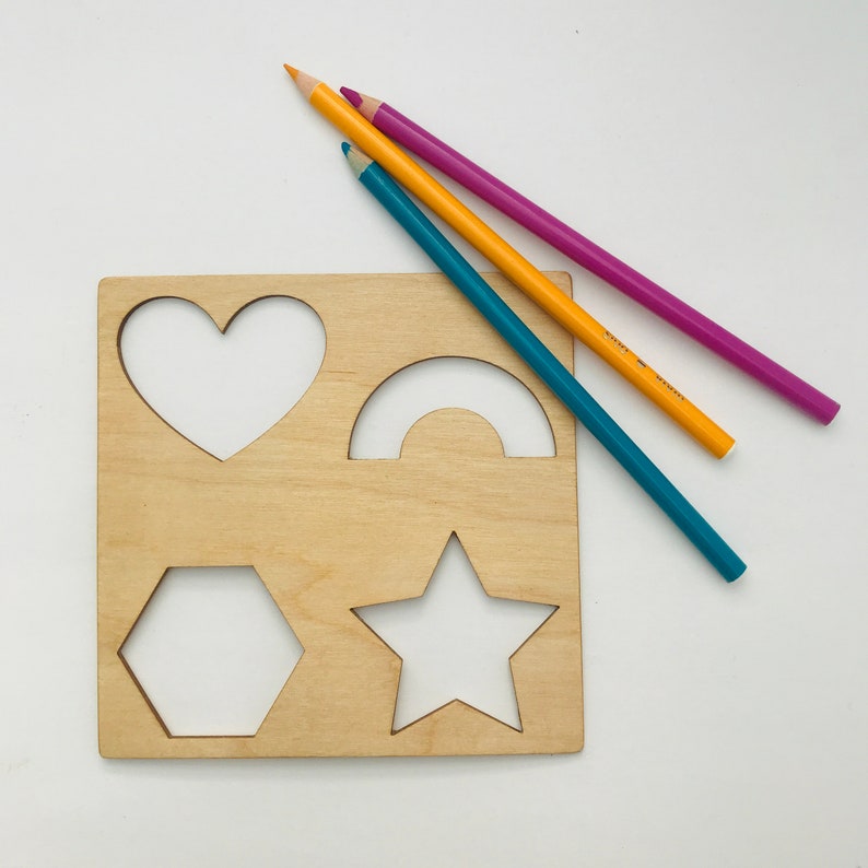 Wood Shape Stencils - Etsy