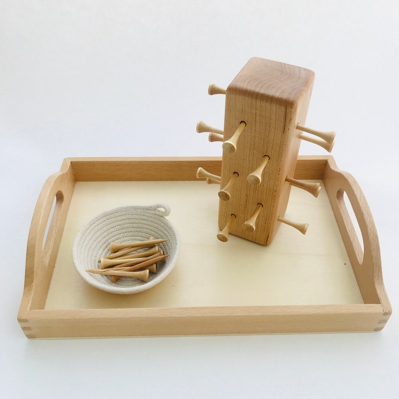 Mini Block-of-holes Activity - Etsy