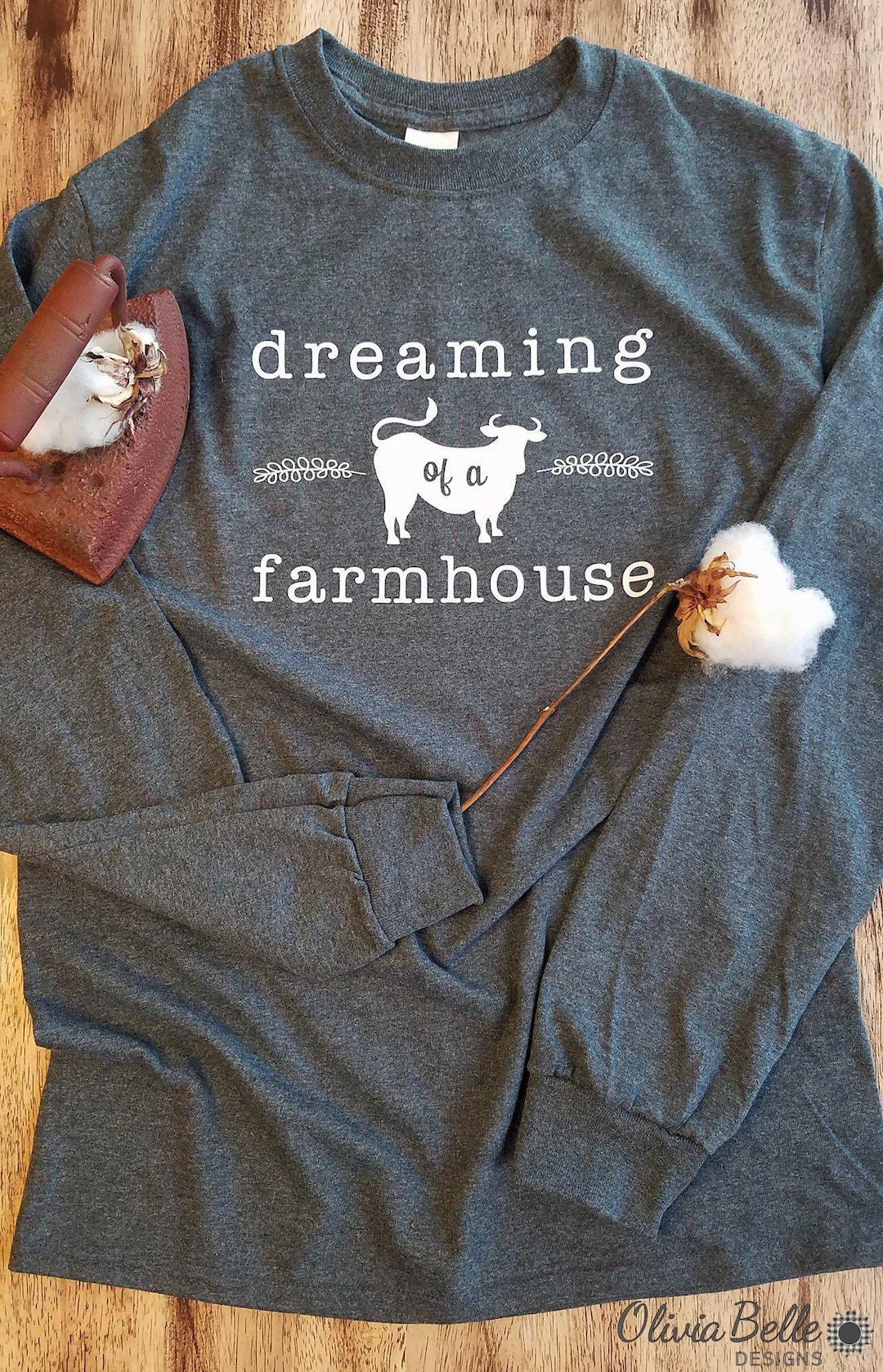 Dreaming of A Farmhouse Farm Shirt for Women, Womens Fixer Upper ...
