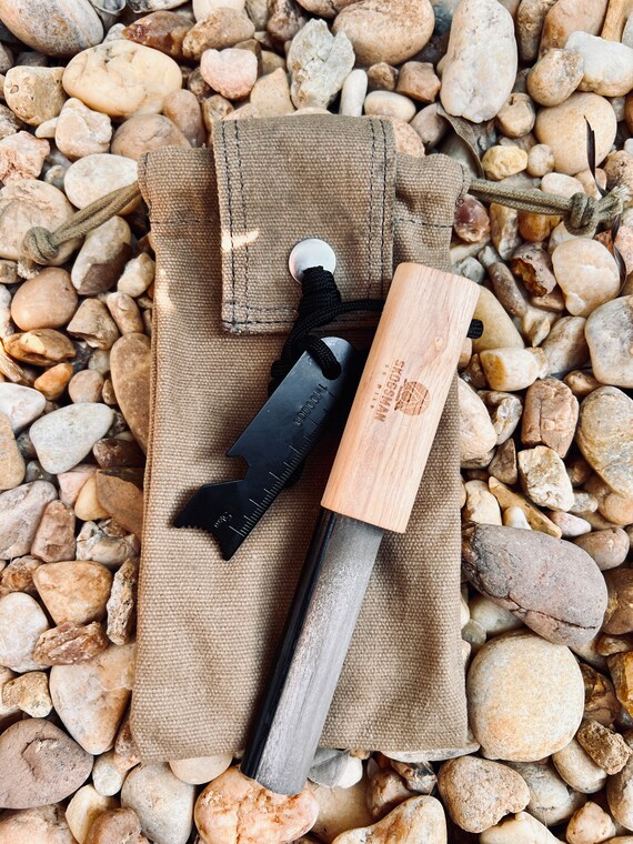 Ferro Rod Fire Starter 100% Hardwood Oak Handle Survival - Etsy