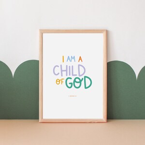 Kids Bible Verse BUNDLE catholic Prints, Christian Education Printable ...