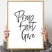 Pray Fast Give Lent Printable -- Lenten Pillars, Lenten Artwork ...