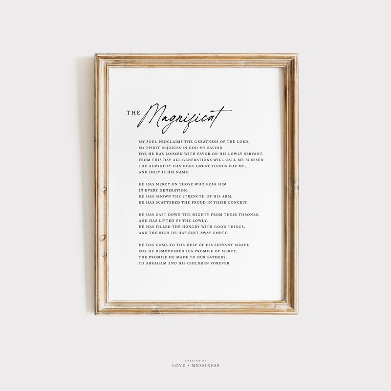Magnificat - Etsy