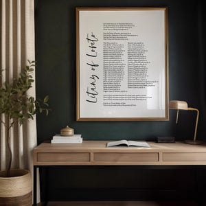 Litany of Loreto Prayer Printable - Litany of the Blessed Virgin Mary ...