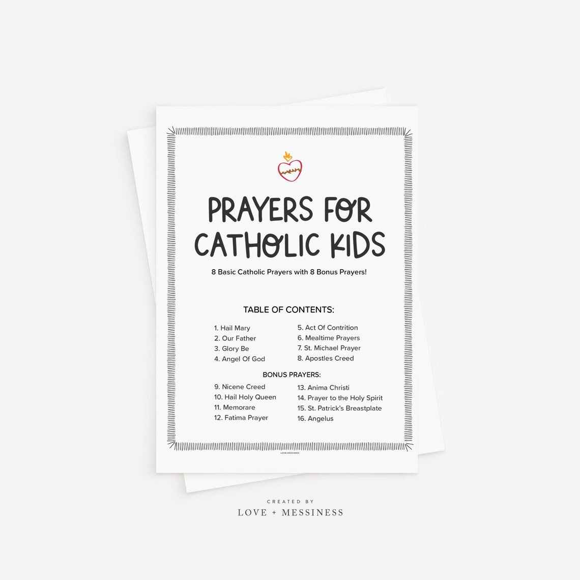 Catholic Kids MEGA BUNDLE - How to Pray the Rosary, Catholic Kids ...