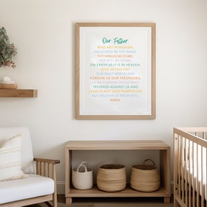 Our Father Prayer Printable for Kids the Lords Prayer for Kids ...