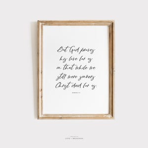 Lent Decor Scripture Print -- Lent Scripture Print, Scripture Wall Art ...
