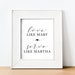 Love Like Mary, Serve Like Martha Printable Wall Art -catholic Home ...