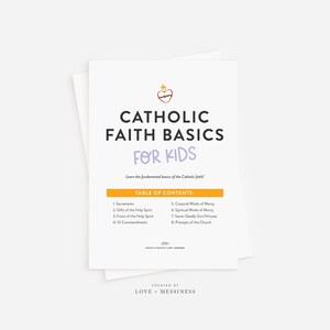 Catholic Kids MEGA BUNDLE - How to Pray the Rosary, Catholic Kids ...