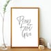 Pray Fast Give Lent Printable -- Lenten Pillars, Lenten Artwork ...