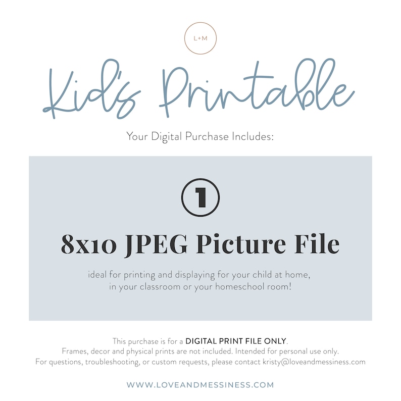 Hail Mary Printable Wall Art for Kids the Hail Mary Prayer - Etsy