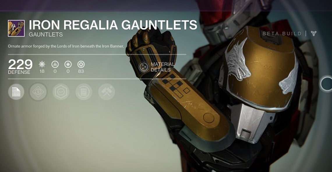 Destiny Iron Regalia, Pepakura File for Full Armor in Foam or Eva ...