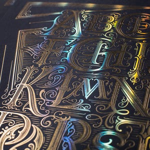 The Alphabet Poster - Etsy