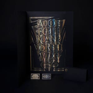 The Alphabet Poster - Etsy