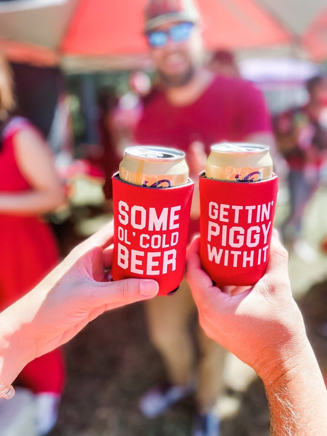 Arkansas Razorback Coozies - Etsy