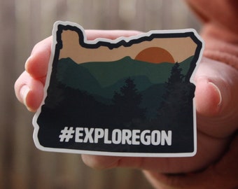 Custom Oregon Home Vinyl Decal Available in 20 Colors - Etsy