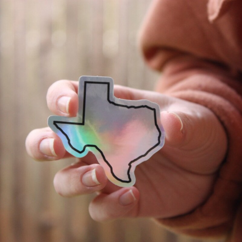 Texas Sticker - Etsy