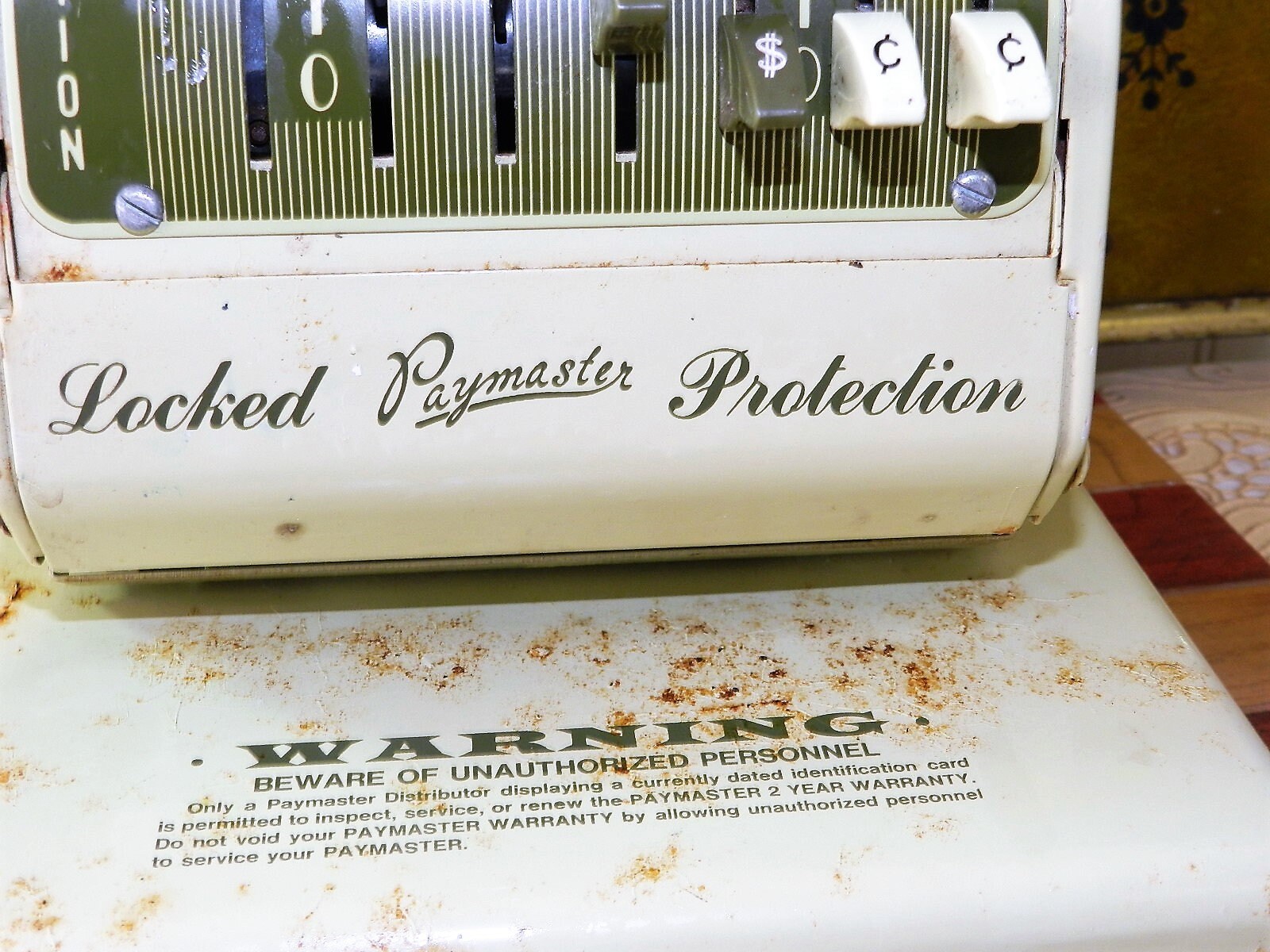 VINTAGE PAYMASTER SERIES X-550 - Etsy