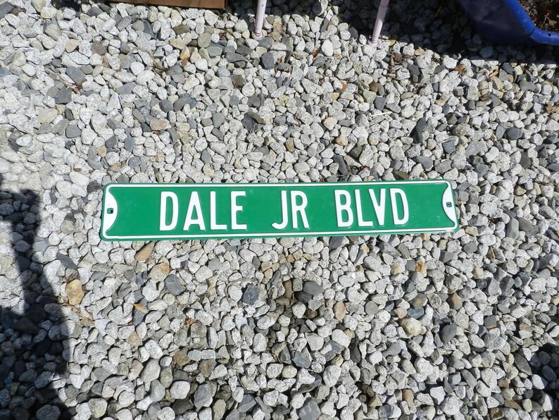 DALE JR. ROAD Sign/ 35 3/4" X 6 - Etsy