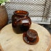 RUBY RED AP0THECARY Jars With Sifter Lid/set 0F TW0 - Etsy